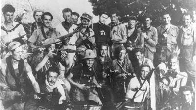 Partigiani 36 brig Bianconcini in località Canovaccia Appennino bolognese